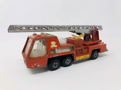 Matchbox Super Kings 1972 K-9 Fire Tender Truck Dept Vintage | eBay