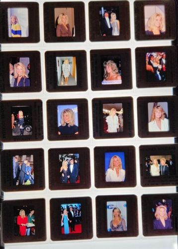 Original 20 35mm Slide Lot Heather Locklear T J Hooker Dynasty VINTAGE ...