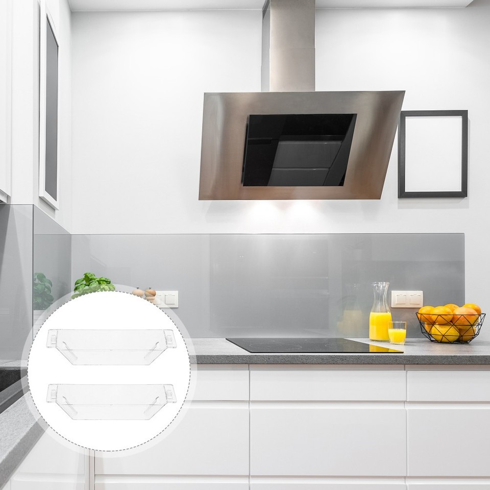 Set of 2 Hood Cup Vent Filter Range Oil Collection Kitchen Catcher ...