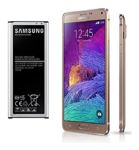 OEM Genuine Battery For Samsung Galaxy Note 4 Four SM-N910C 3220mAh New ...