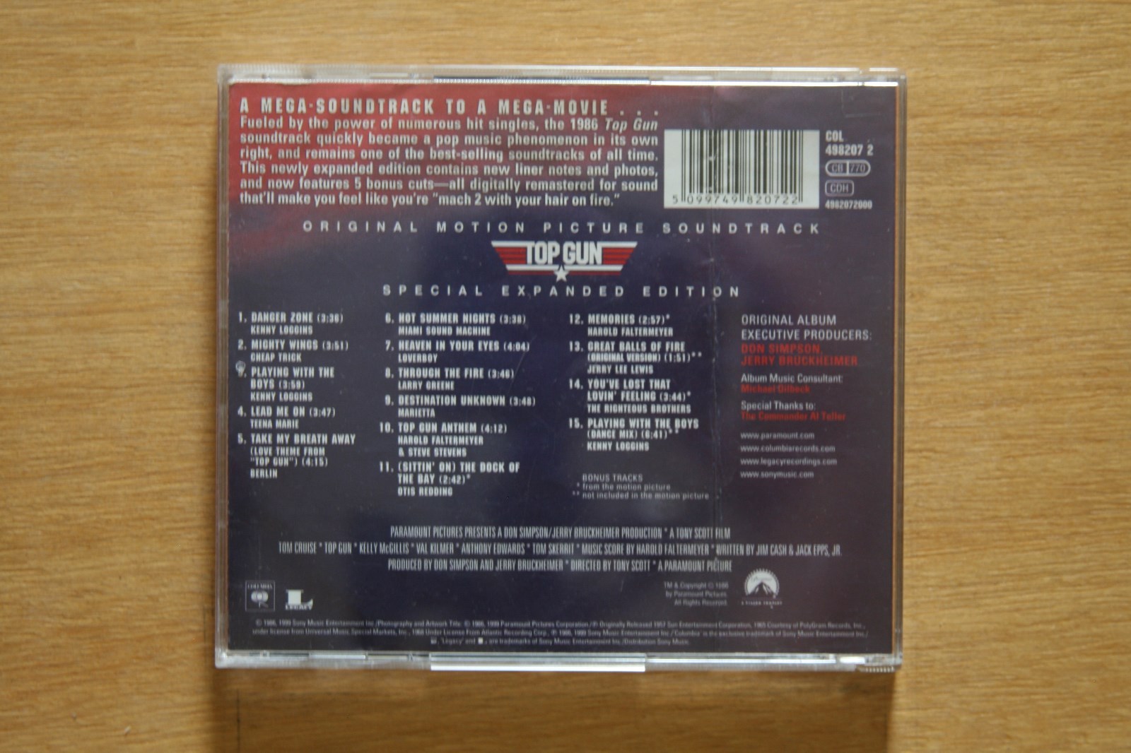 Top Gun - Original Motion Picture Soundtrack (Special Expanded Edition ...