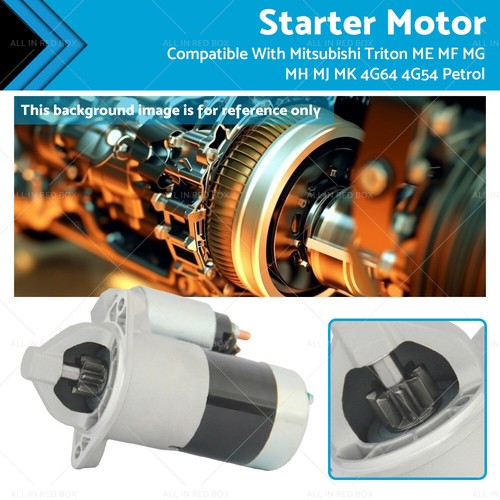 Starter Motor Suitable For Mitsubishi Triton ME MF MG MH MJ MK 4G54 ...