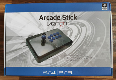 Venom Arcade Stick Offiziell Sony lizensierter Fighting Stick PS3 und ...