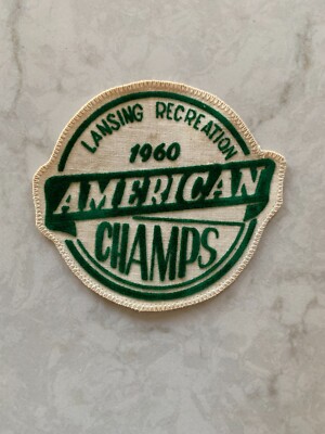 Lansing (MI) Recreation 1960 American Champs patch | eBay