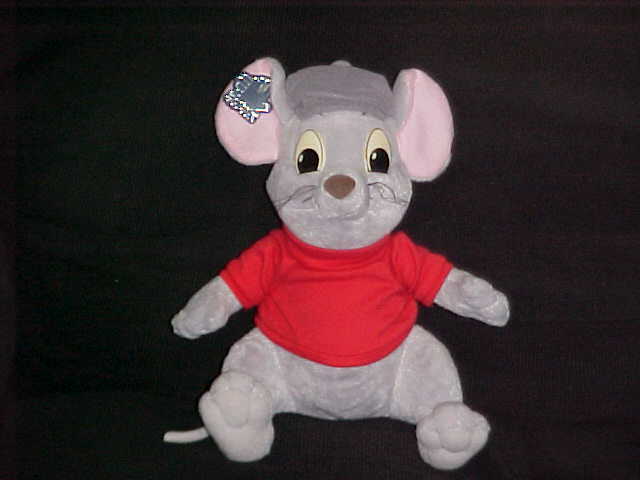 11" Bernard Mouse Plush Toy From Disney The Rescuers By Applause Cute ...