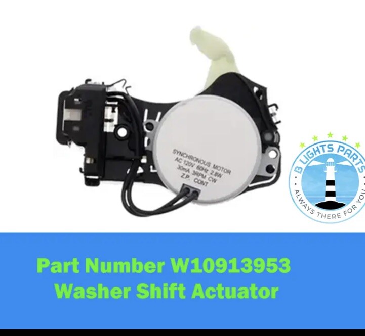Washer Whirlpool Maytag Kenmore Actuator Shifter W10913953 for sale ...