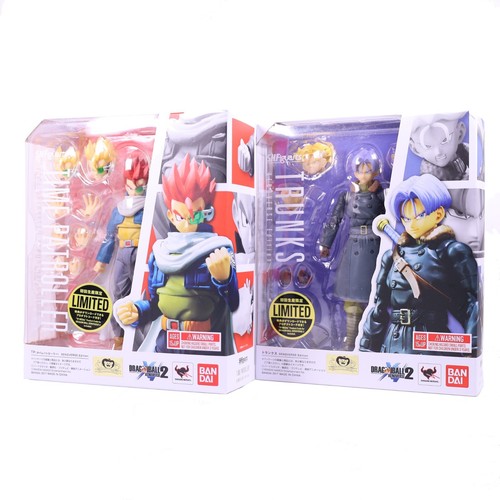 Bandai S.H.Figuarts Dragon Ball Xenoverse 2 Time Patroller & Trunks set ...