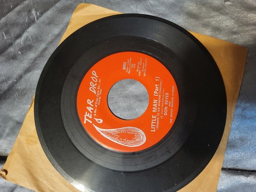 Don Keyes Little Man Part 1 2 Tear Drop 1965 Rare 7" 45 LP R&B Soul | eBay