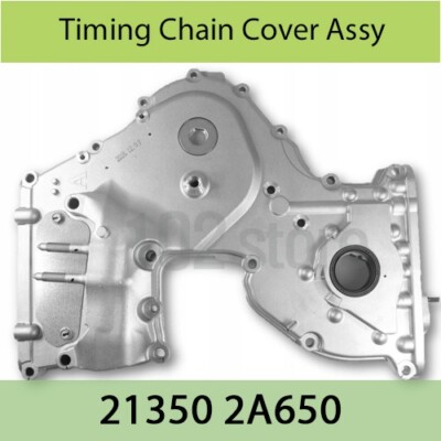 OEM Genuine 213502A650 Timing Chain Cover Assy For HYUNDAI KIA AVANTE ...
