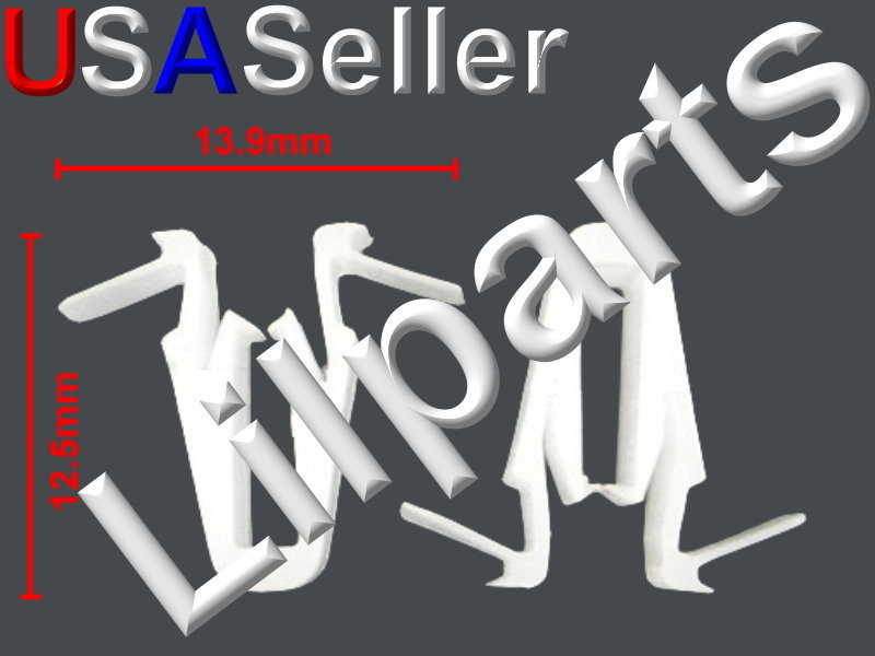 Door Garnish Moulding Clip Retainer Toyota Tundra Scion Lexus 67771 ...