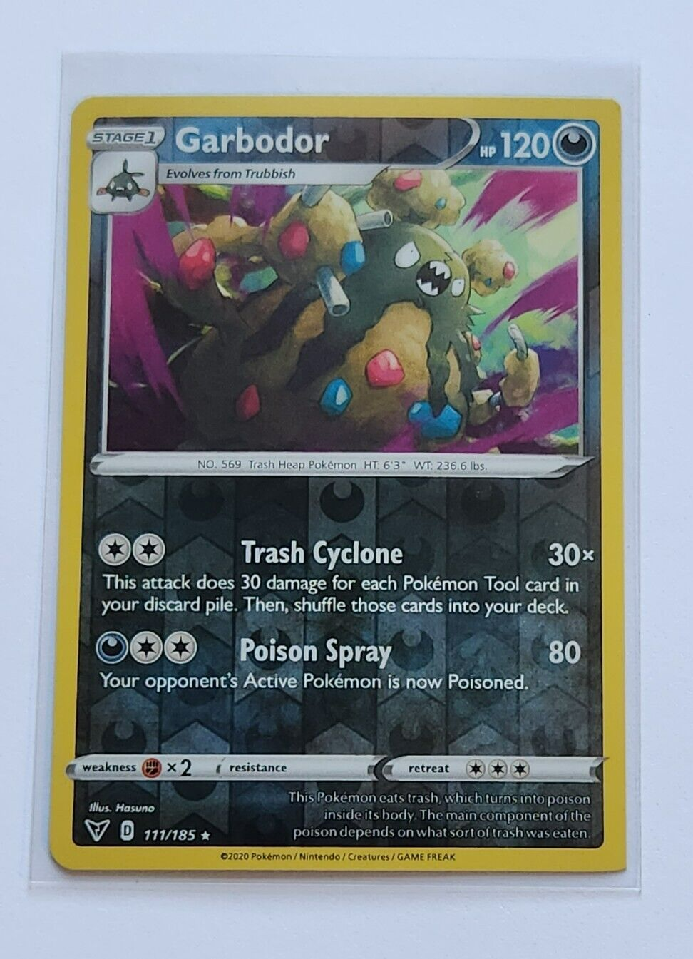 2020 POKEMON GARBODOR HOLO TRADING CARD | eBay