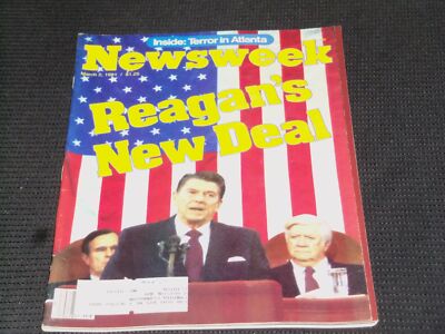 1980 MARCH 2 NEWSWEEK MAGAZINE - REAGAN'S NEW DEAL FRONT COVER - L ...