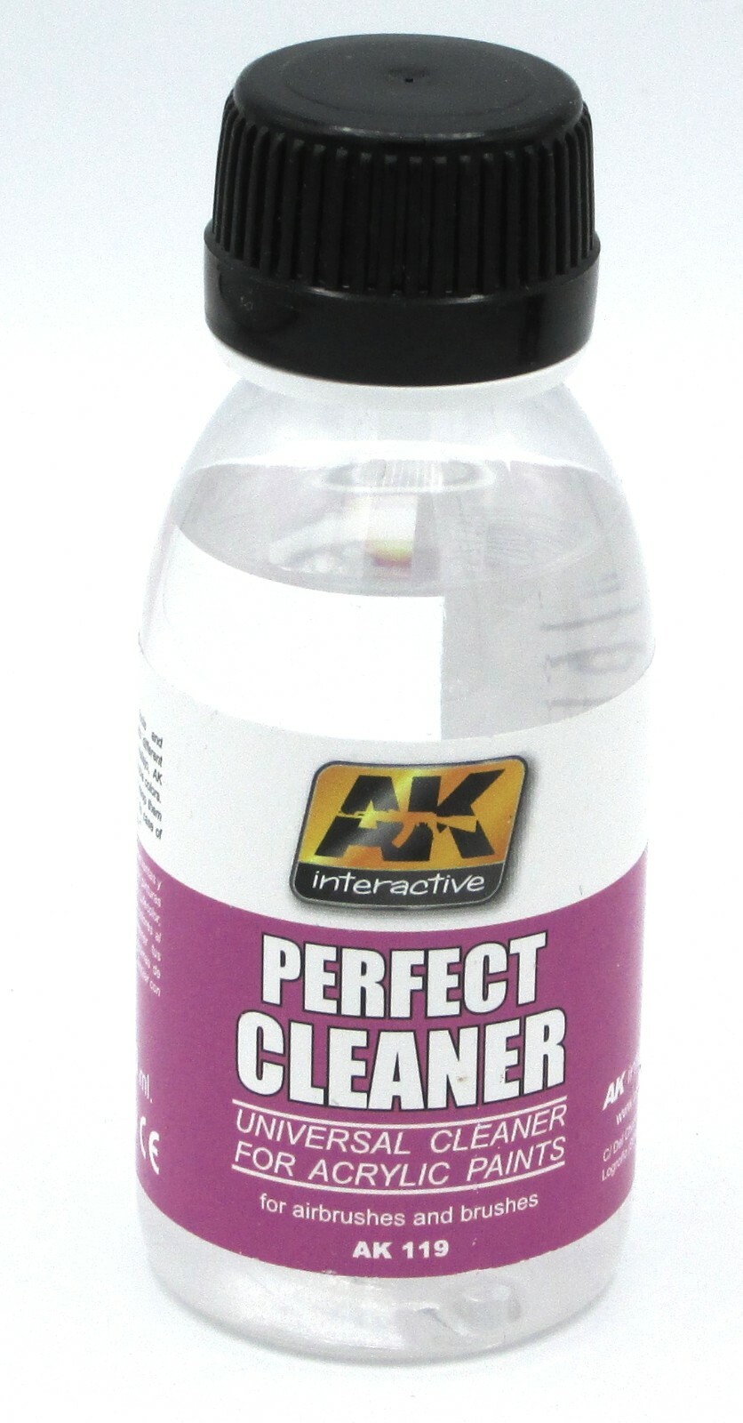 AK Interactive AK119 Perfect Cleaner [100ml] Universal Cleaner for ...
