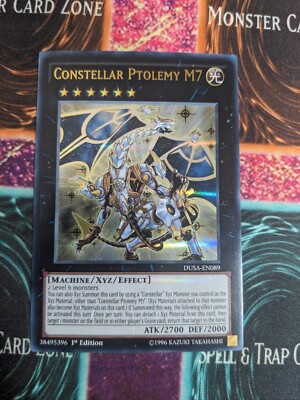 Yu-Gi-Oh! Constellar Ptolemy M7 DUSA-EN089 1st Edition Ultra Rare NM | eBay