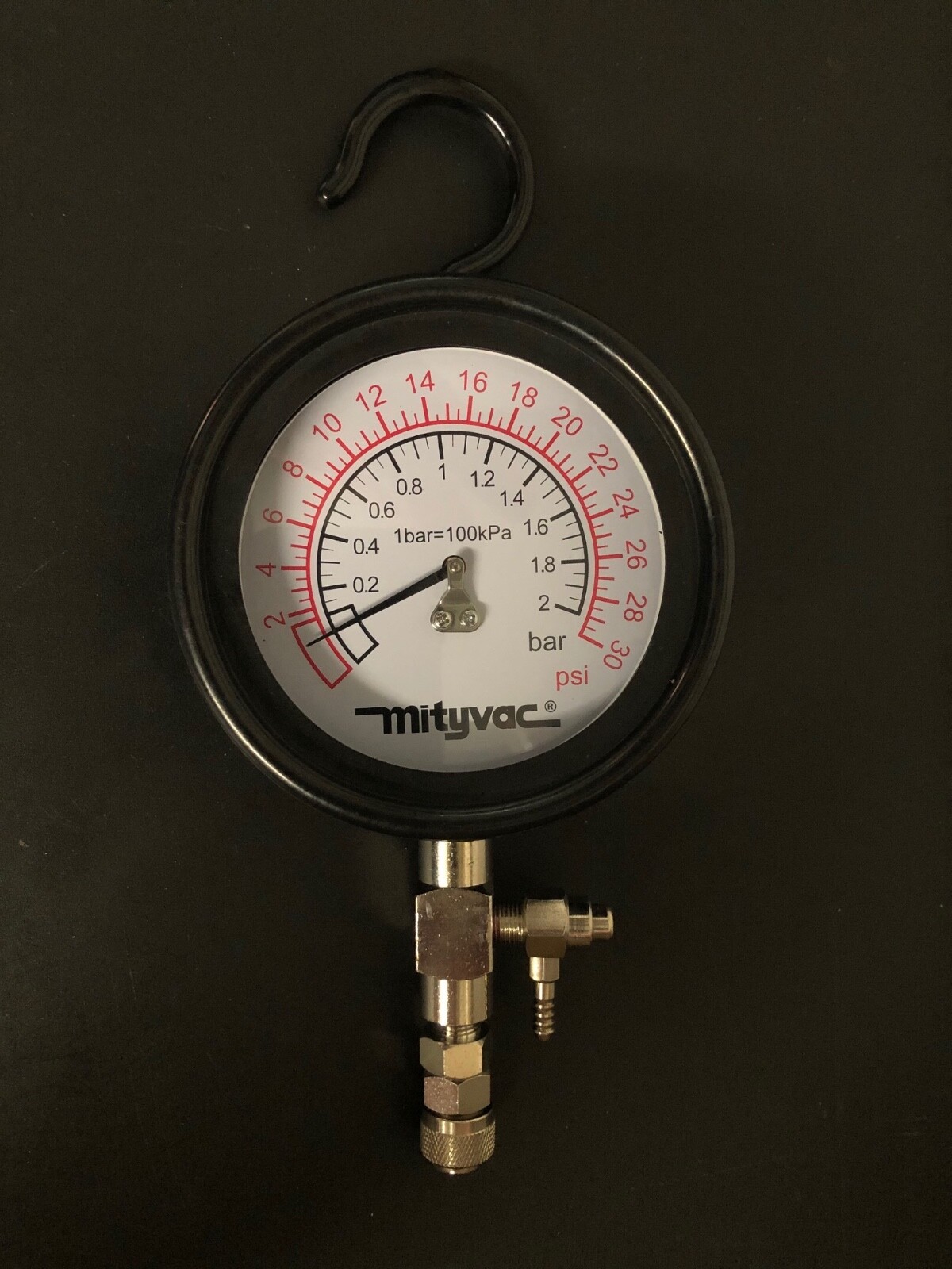 Mityvac Low Pressure Gauge 3-1/2 rubber boot MVA500 | eBay