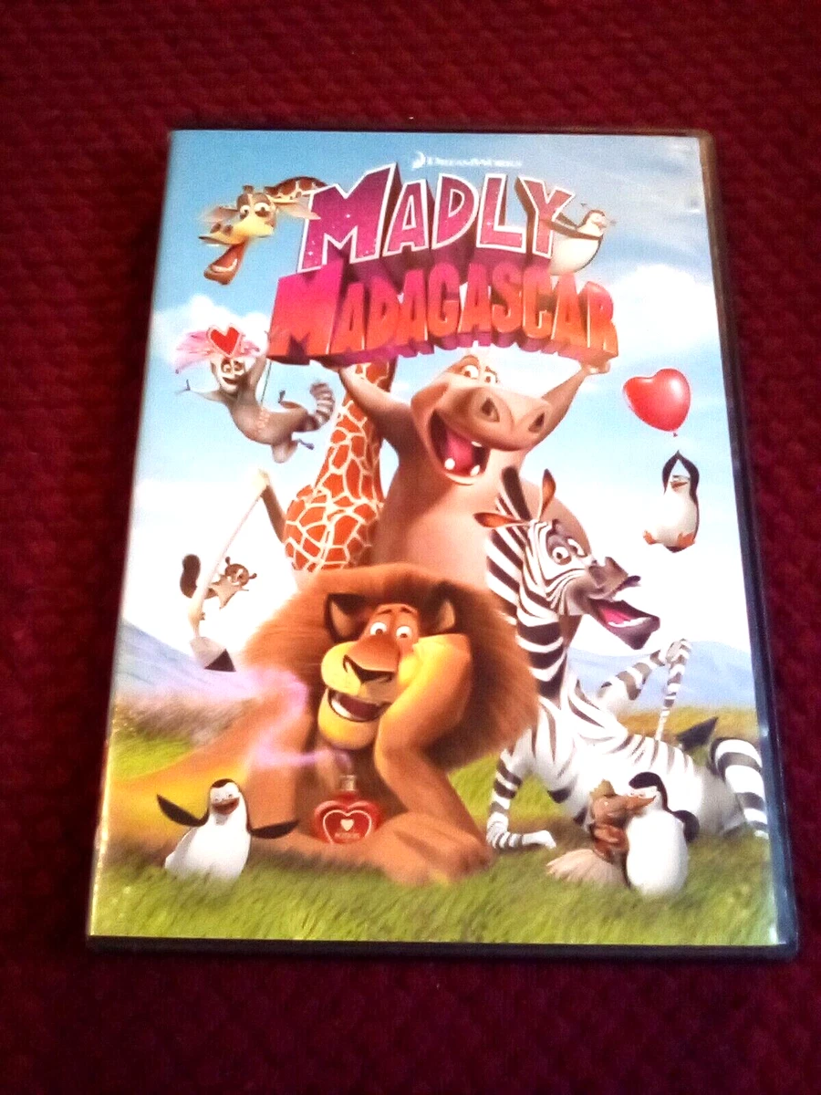 Madly Madagascar Dvd Cover