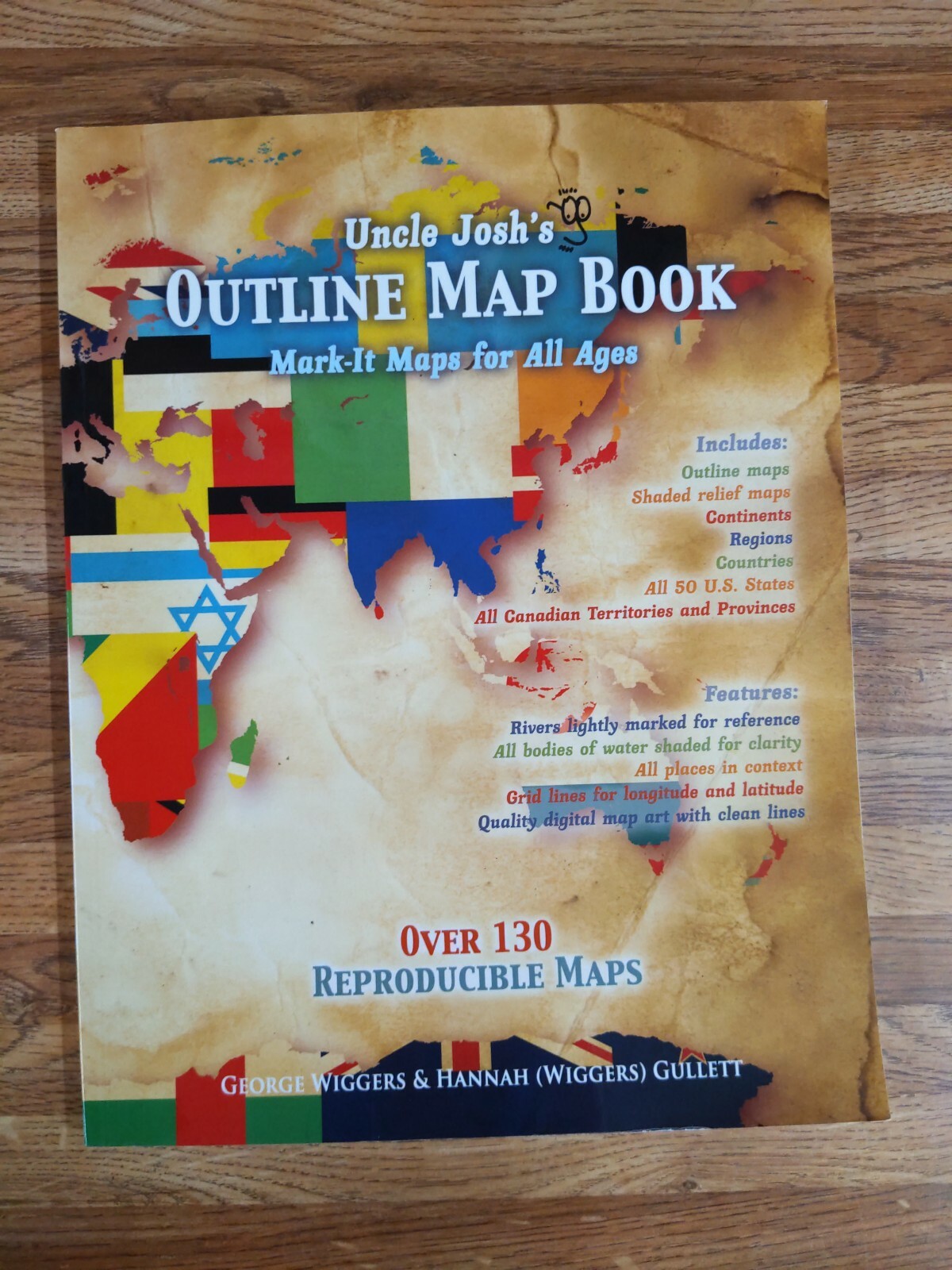 Uncle Josh's Outline Map Book by Wiggers & Gullet | eBay