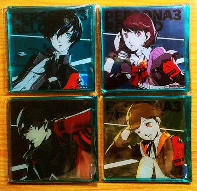 Persona 3 Reload Suipara Animax Cafe Acrylic Coaster Set from japan ...