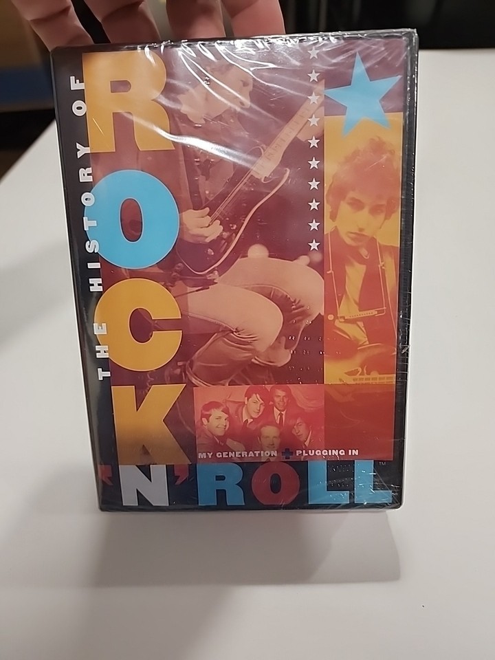 NEW Time Life Presents The '60s CD Box Set History of Rock DVD British ...