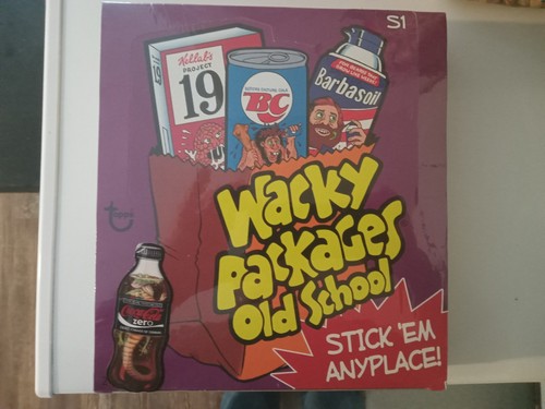 2009 TOPPS WACKY PACKAGES OLD SCHOOL SERIES 1-24 SEALED PACKS, POSTER ...