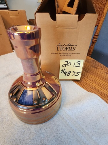 Sam Adams Utopia Copper Clad Decanter EMPTY Beer Bottle 2013 Limited ...