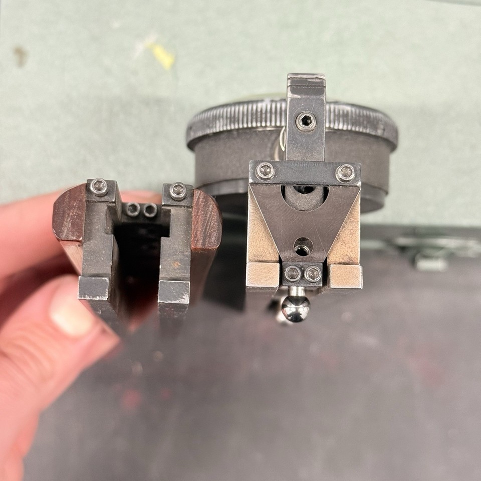 Federal Shallow Diameter Gage .0001" Dial Indicator + Second Rail 36P-3 ...