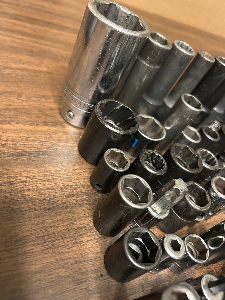 Large Lot 79 Mostly Snap On, Some Mac, Matco, Sockets Read Description ...