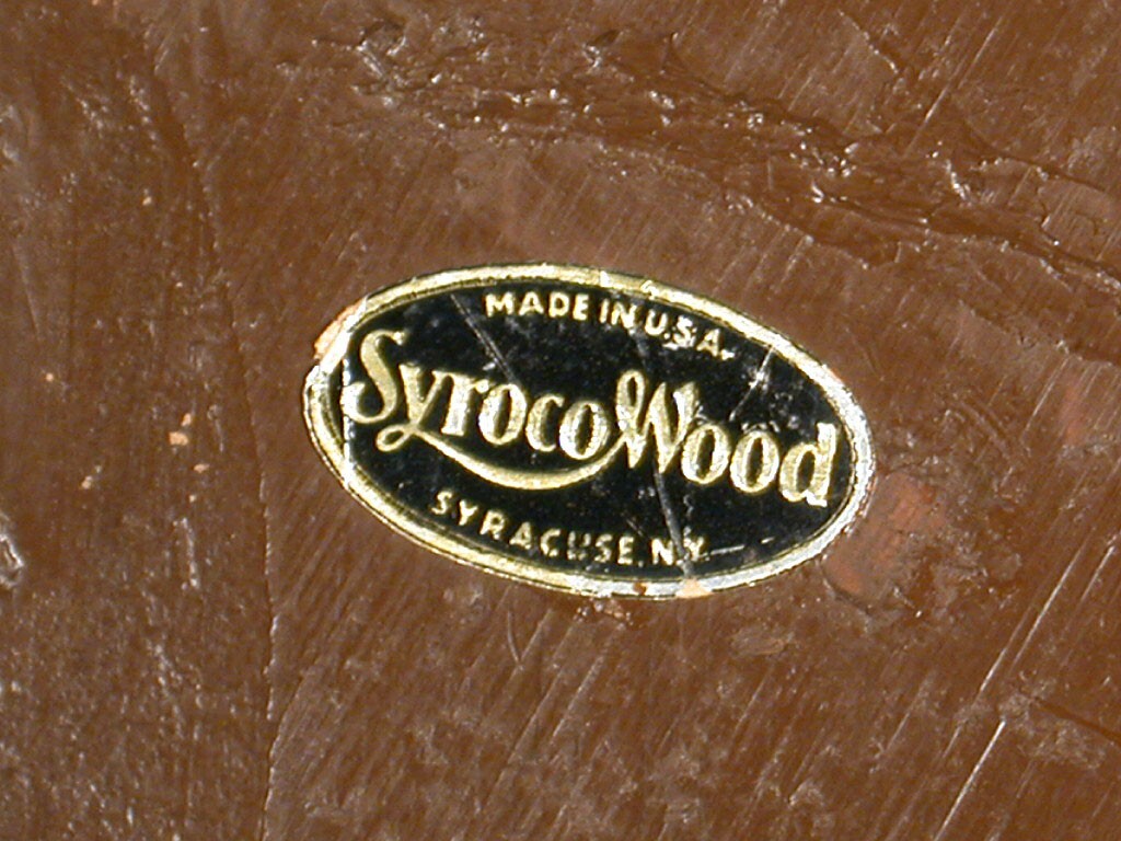 1939 New York World's Fair Syroco Wood Art Deco Box Souvenir Trylon ...