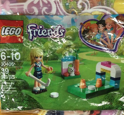 Lego Friends Stephanie's Hockey Practice Polybag - #30405 - 39 Pcs ...