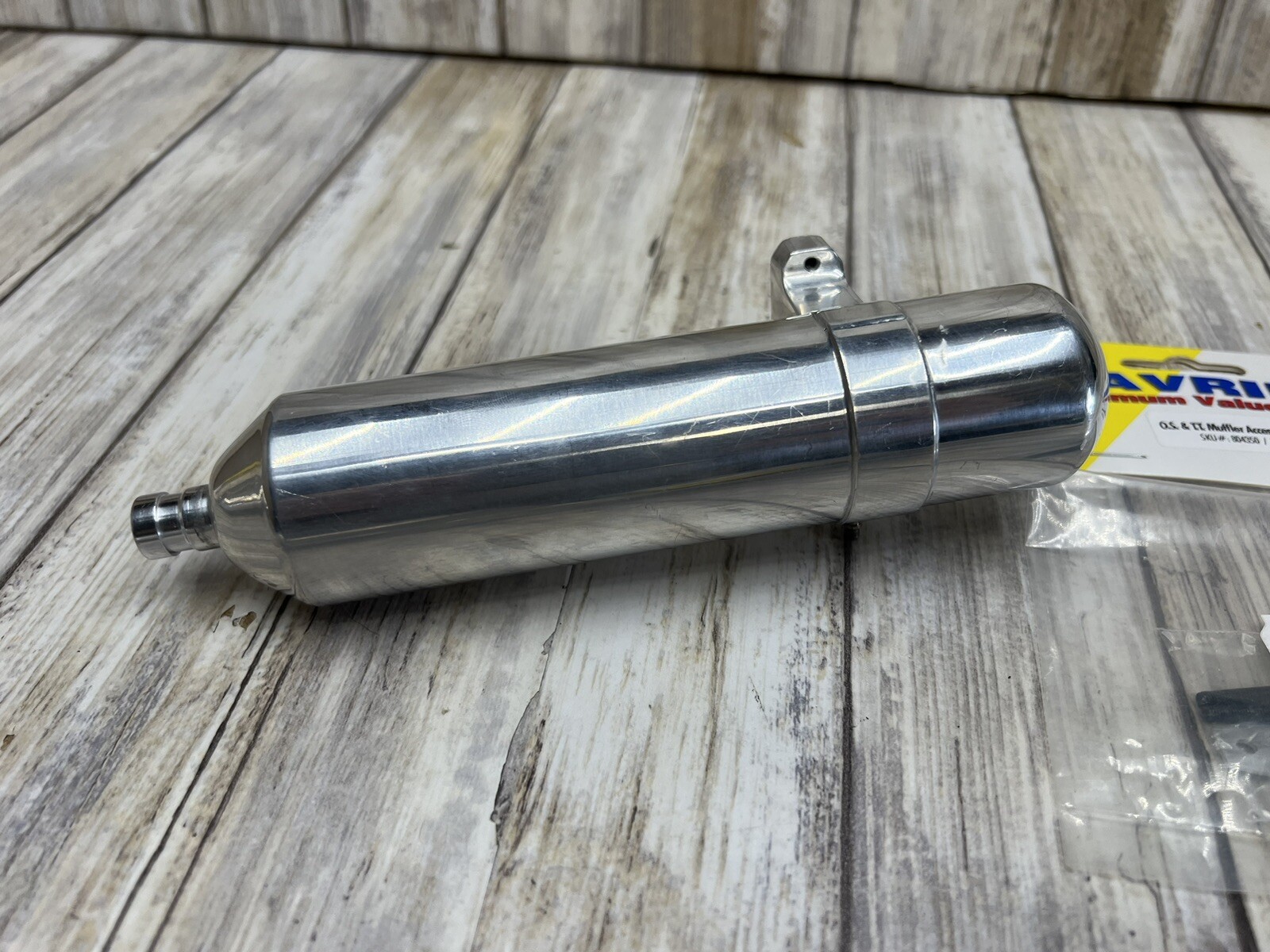 O.S. engine muffler radio-controlled RC helicopter Max New Thunder ...