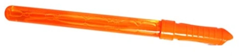 Orange Bubble Wand 14 inch with Handle | eBay