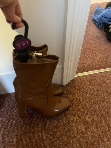 Primark Brown Heeld Boot Size 5 | eBay