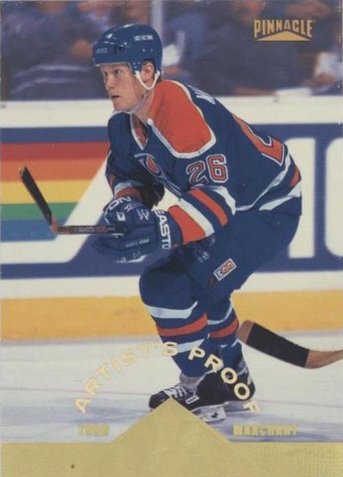 1996-97 Pinnacle - Todd Marchant #117 Artist's Proof for sale online ...