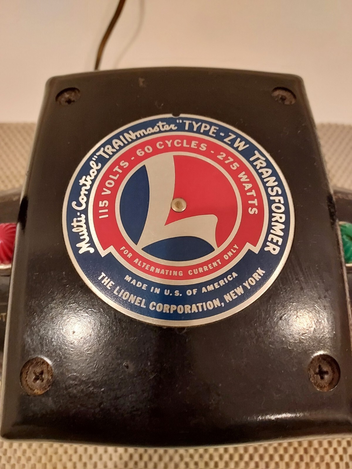 LIONEL TRANSFORMER TYPE ZW | eBay