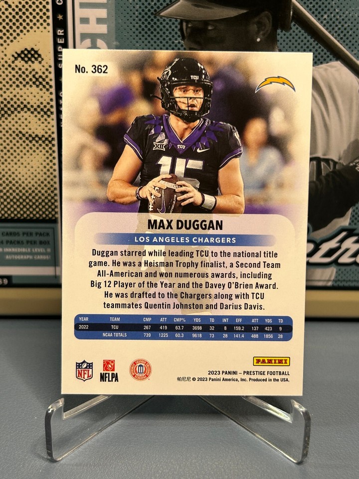 2023 Panini Prestige #362 Max Duggan RC | eBay