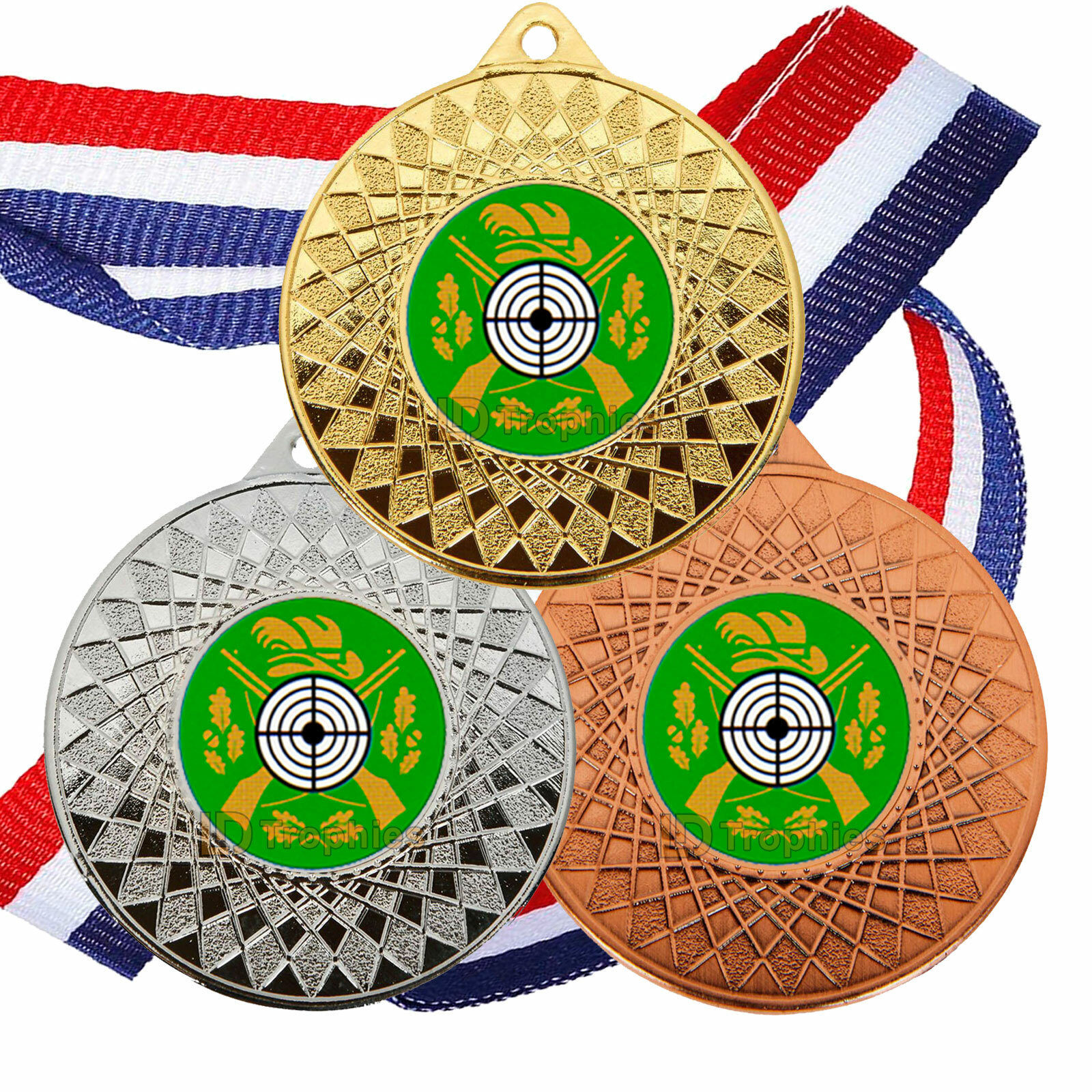 20 Target Shooting Medals & Ribbon, Rifle & Target Shooting Awards ...