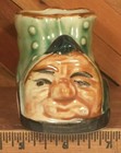 Vintage Shoe Shaped Grumpy Face Car - Ceramic Porcelain Planter Made in ...