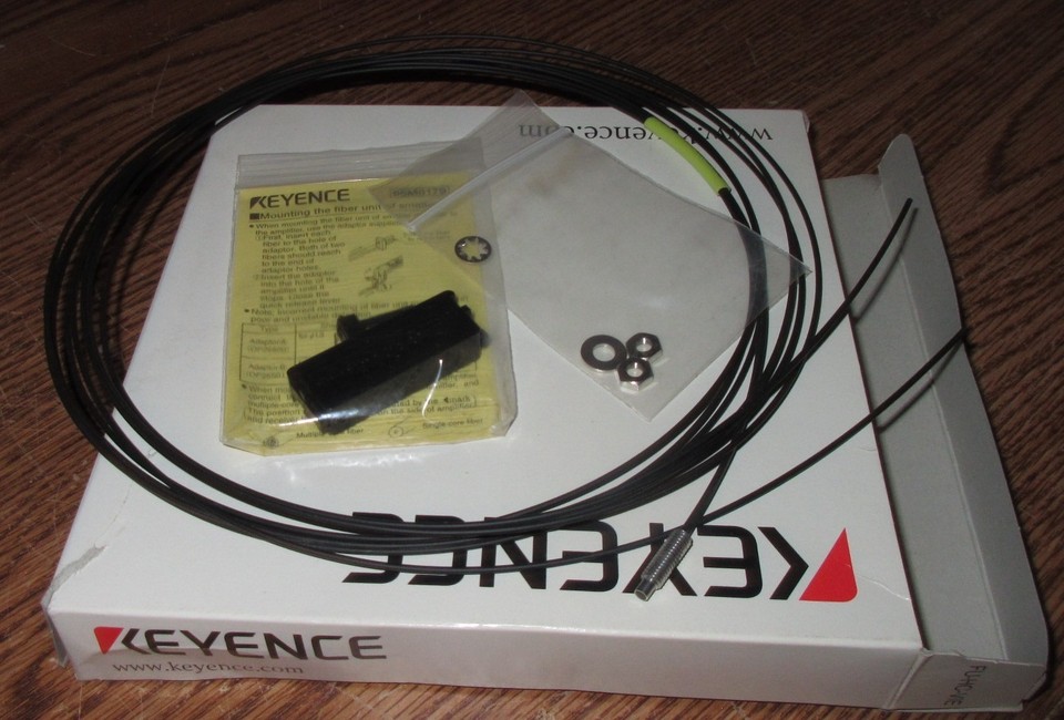 KEYENCE FU-66Z Fiber Optic Sensor FU66Z Cable New In Box Free Shipping ...