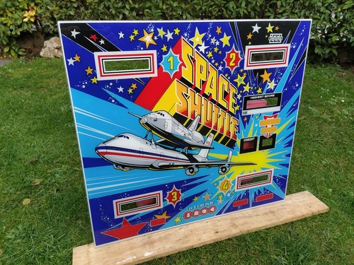 SPACE SHUTTLE" Zaccaria flipper Backglass reproduction | eBay