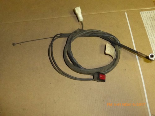 NOS OEM McCulloch Trimmer Cable / Kill Switch 236509 | eBay