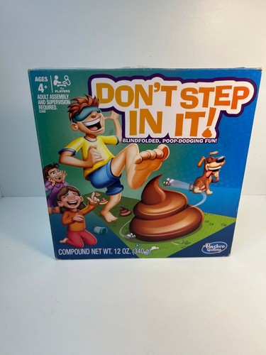 Hasbro E2489 Don't Step In It Board Game for sale online | eBay