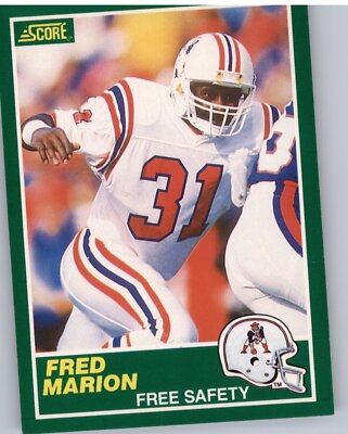 1989 Score #232 Fred Marion | eBay