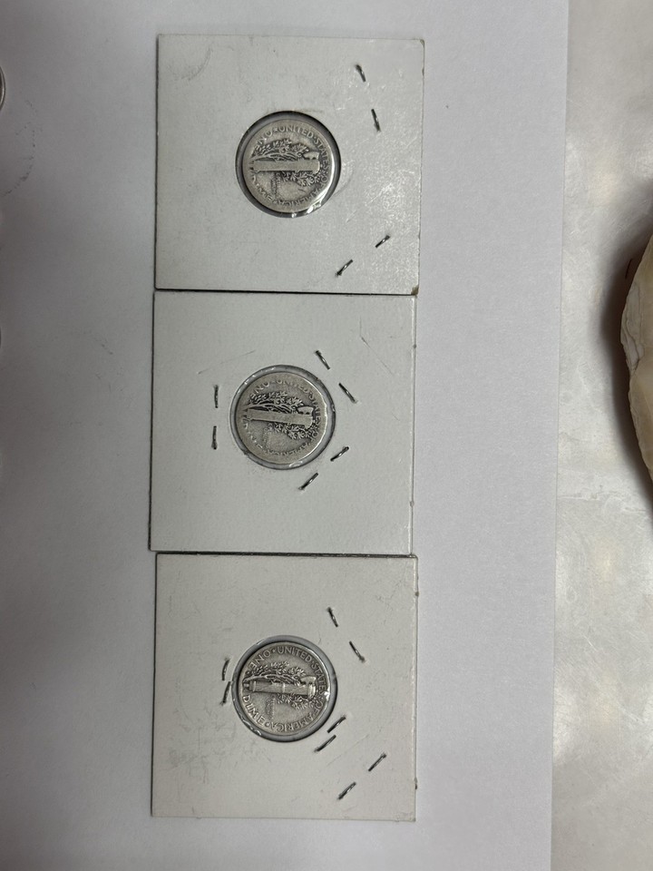 Lot of 16 SILVER Dimes 1923 –1945 All different Dates-Mint Marks | eBay