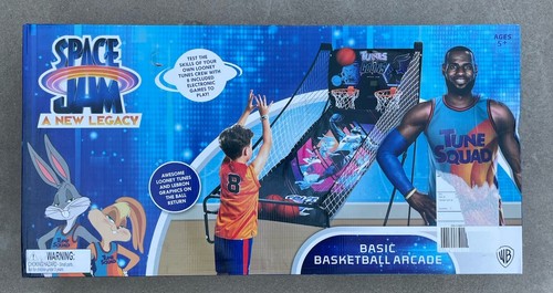 New Space Jam A New Legacy Basic Basketball Arcade Hoop Shooting Game ...