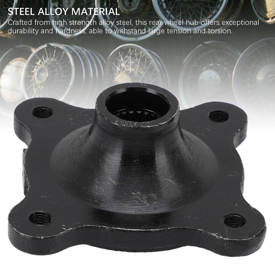 23T 25mm Rear Wheel Hub 4 Stud Rear Axle Wheel Hubs Steel Alloy Wheel ...