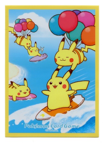 Flying & Surfing Pikachu Individual Card Sleeve Pokemon Center Japan ...