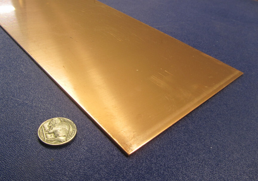 110 Copper Bar H02 .093" Thick x 6.0" Wide x 36.0" Length | eBay