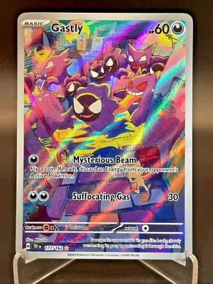 Pokémon TCG Temporal Forces: Gastly 177/162 Secret Illustration Rare ...