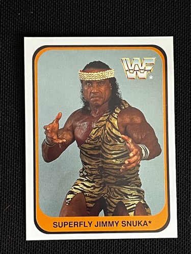 SUPERFLY JIMMY SNUKA # 131 MERLIN TRADING CARD WWF CATCH SUPERSTAR 1992 ...