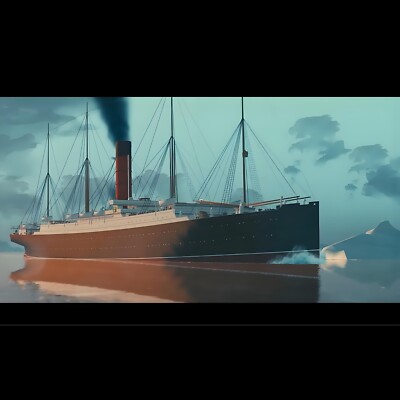 3D Printed 1/700 British Carpathia Cruise Ship Unpainted Model Kit NEW ...